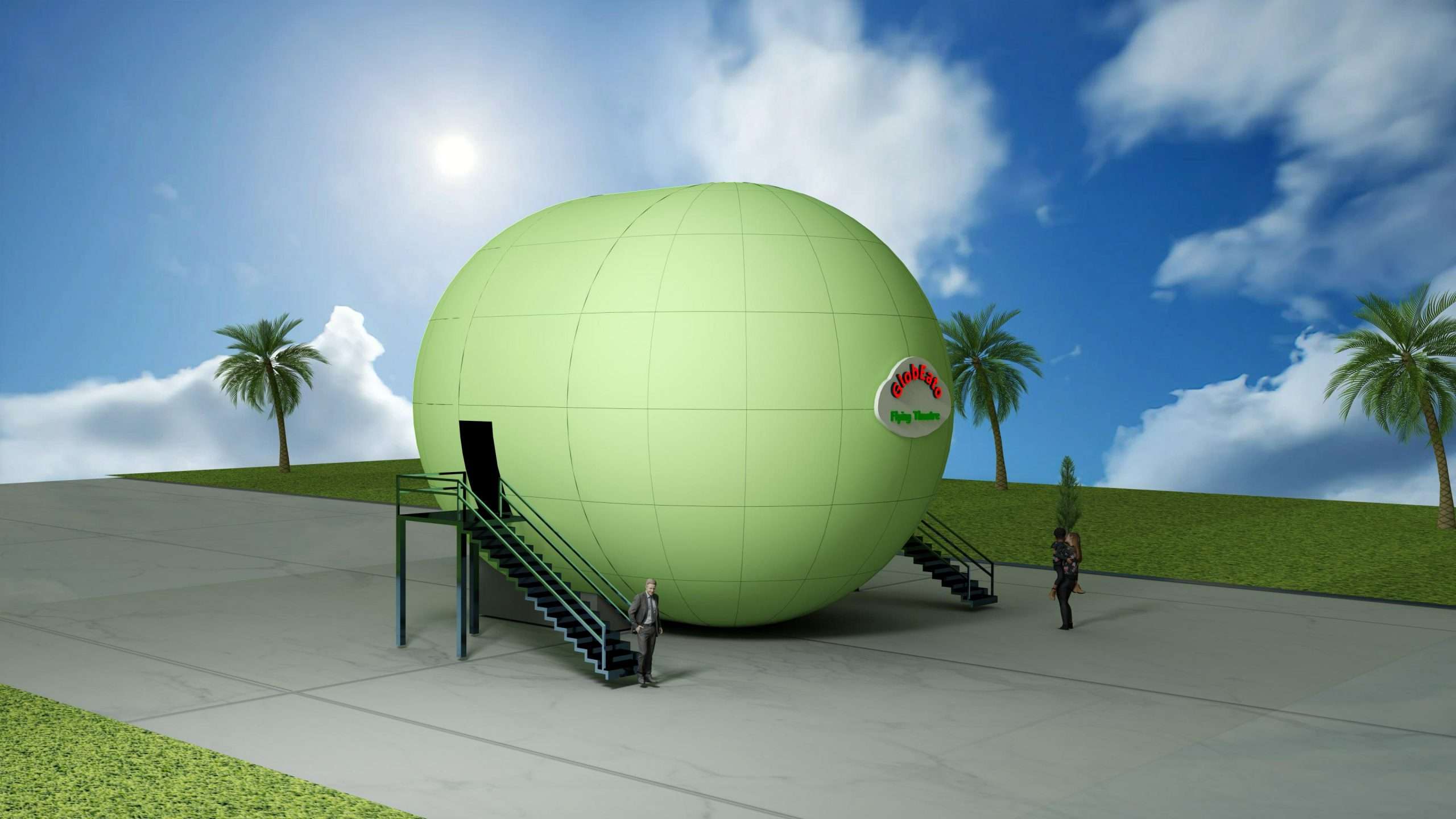 Flying Theatre – GlobEato Adventure